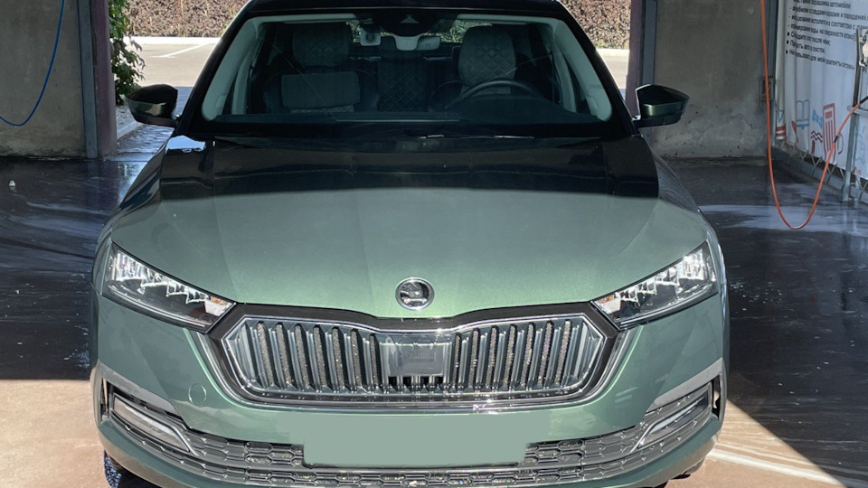 Skoda Octavia A8 Mk4 1.4 бензиновый 2021 | EMERALD GREEN на DRIVE2