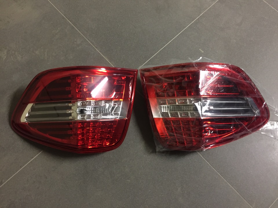 Grand Edition Black задние фонари. — Mercedes-Benz M-Class (W164), 3 л ...