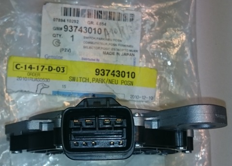 93743010 Выключатель двери концевой GM | Запчасти на DRIVE2