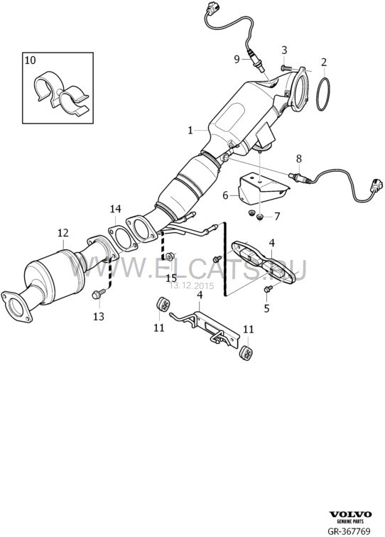 31293740 ЛЯМБДА-ЗОНД Volvo | Запчасти на DRIVE2