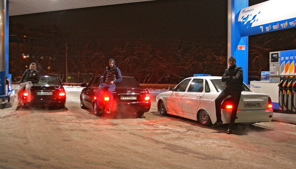 THE NINETY SEVENTH с братвой — Lada Приора седан, 1,6 л, 2011 года ...