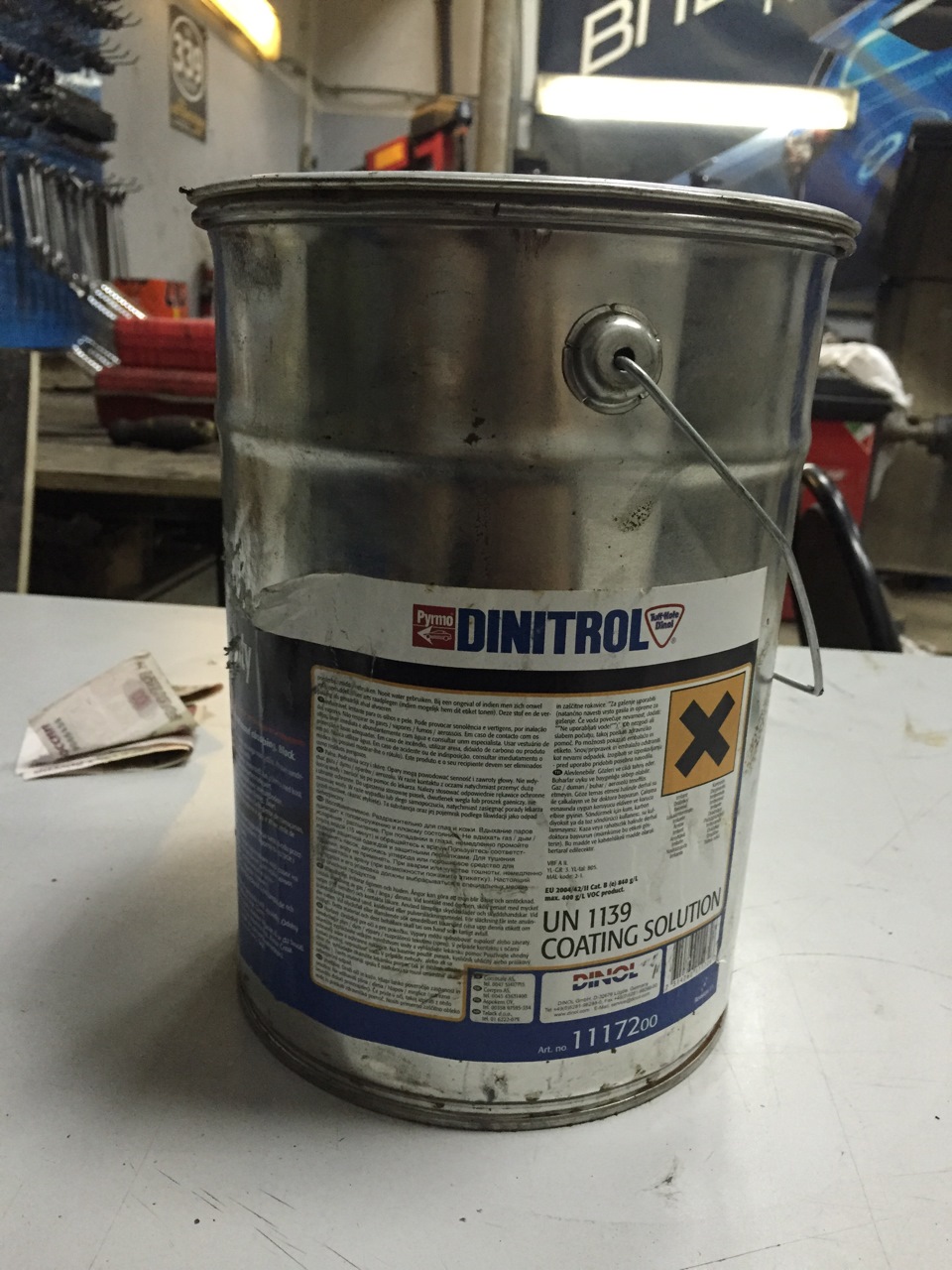 Dinitrol 479. Жидкие подкрылки. — Mazda RX-8, 1,3 л, 2006 года | визит ...