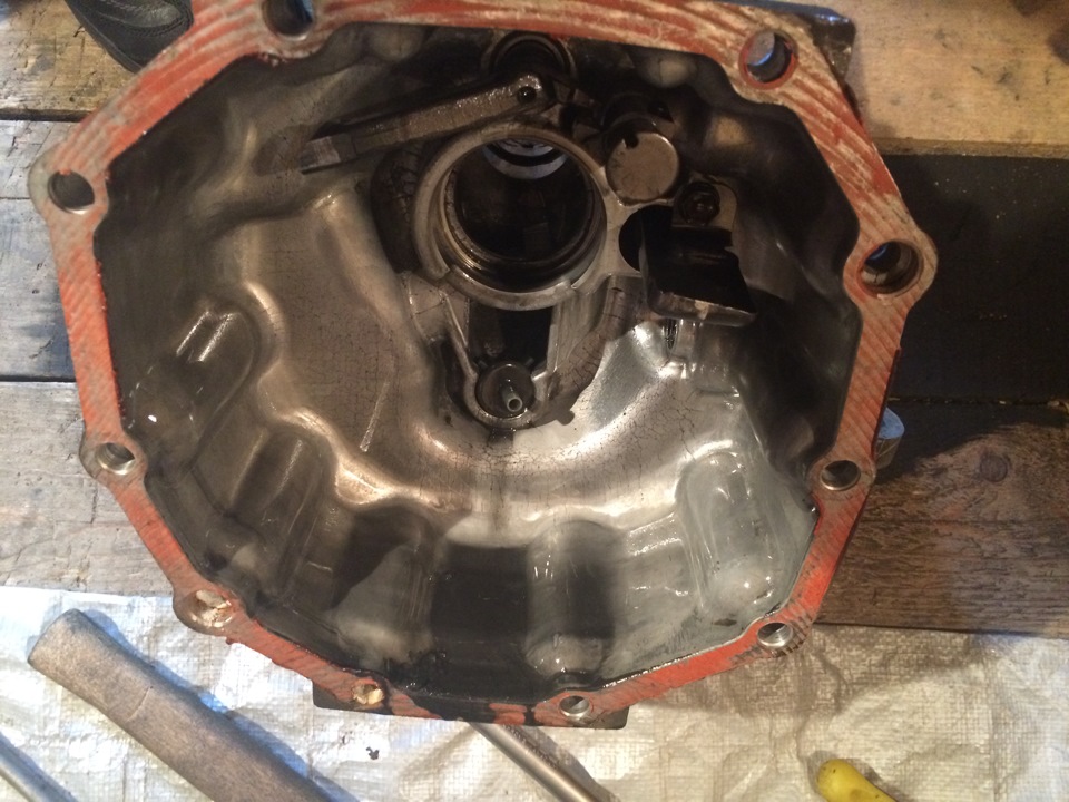 Ремонт МкПП R154. Часть 2. Разобрали. — Toyota Mark II (90), 2,5 л ...