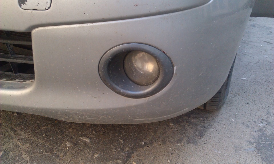 Противотуманки — Nissan Note (1G), 1,6 л, 2007 года | своими руками ...