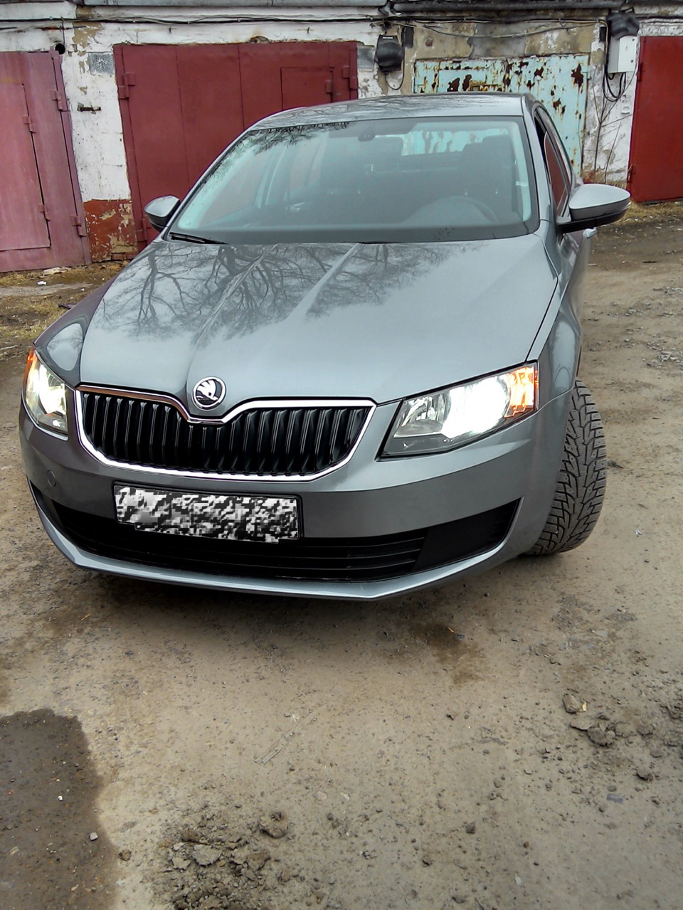 Активация ассистента подъема в гору — Skoda Octavia A7 Mk3, 1,4 л, 2013 ...