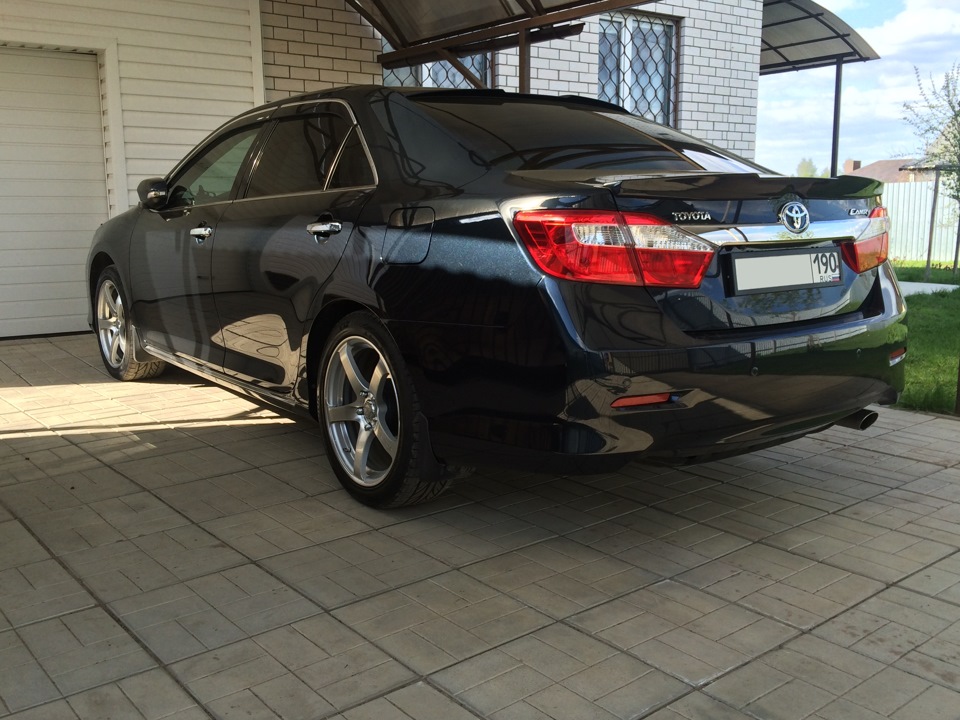 Добавил голубизны или колхоз дело добровольное. — Toyota Camry (XV50 ...