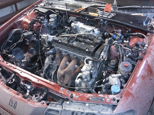 СВАП F22A на H22A RED TOP — Honda Prelude (BA8/BA9/BB1/BB4), 2,2 л, 1992 года | тюнинг | DRIVE2