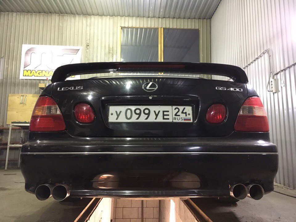 Catback — Lexus GS (JZS160), 4 л, 1999 года | тюнинг | DRIVE2