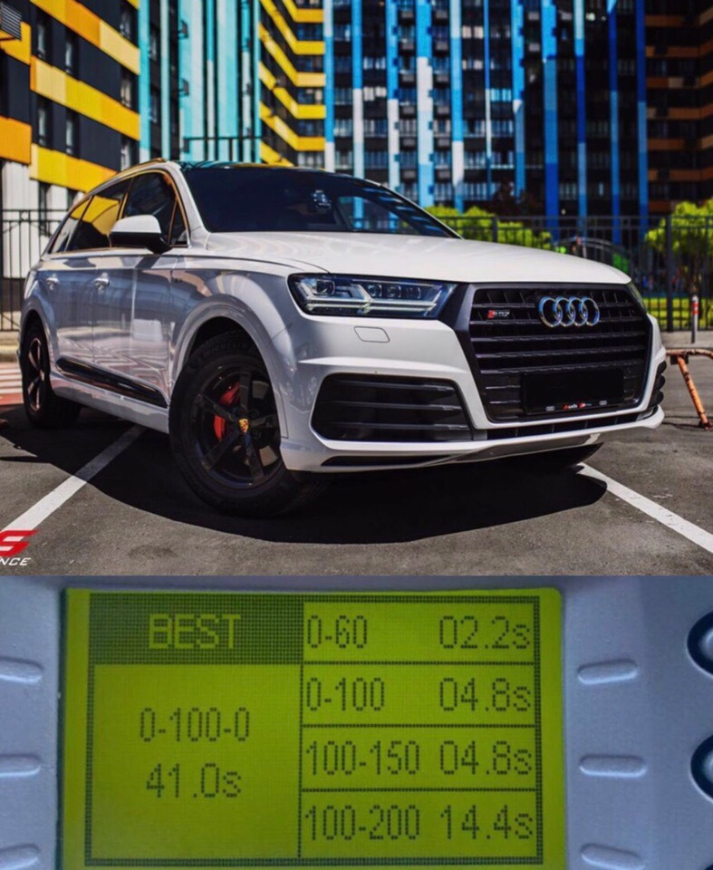AUDI Q7 4M 3.0 TDI 420 HP — DMT на DRIVE2
