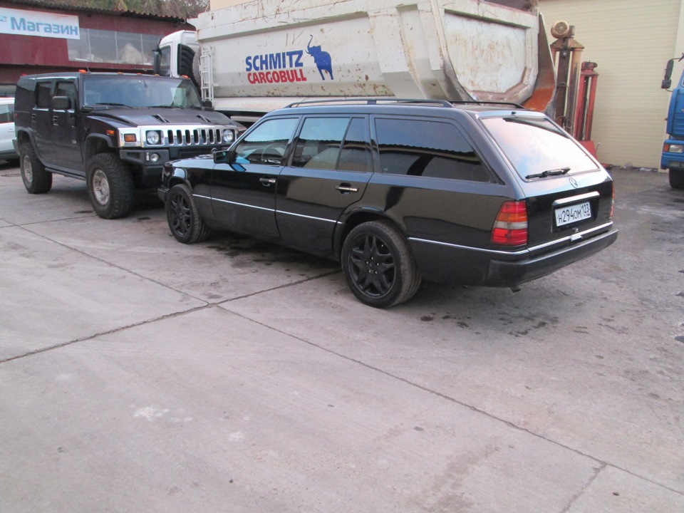 С появлением солнца обмыл машину — Mercedes-Benz E-Class (W124), 3,2 л ...