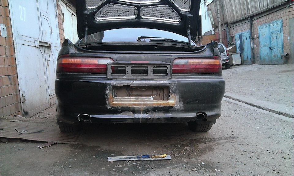 Задний бампер — Toyota Corolla Levin (AE100/101), 1,6 л, 1995 года ...
