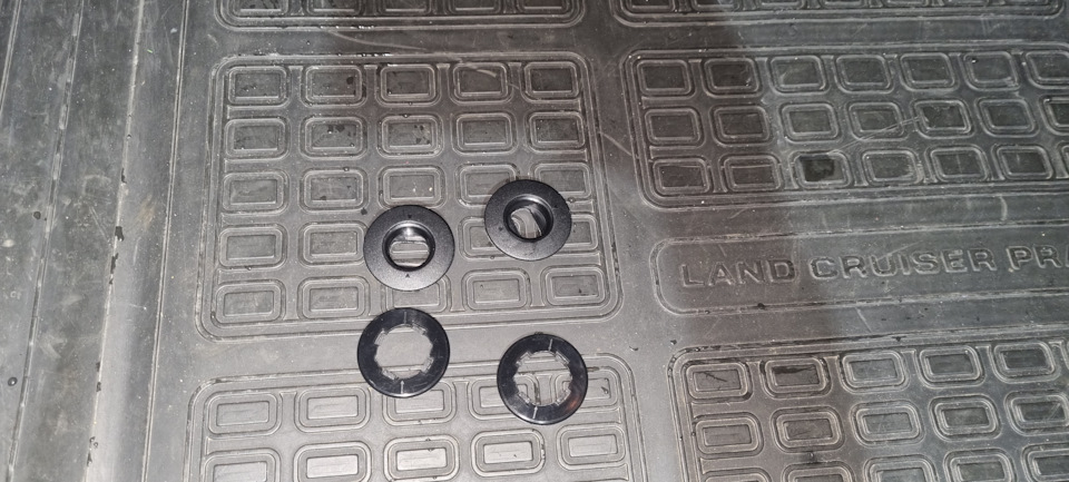 Доработка пассажирского коврика — Toyota Land Cruiser Prado 150-series ...