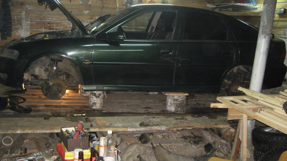 Opel Vectra B 2.2 дизельный 2001 | "Green monster" на DRIVE2