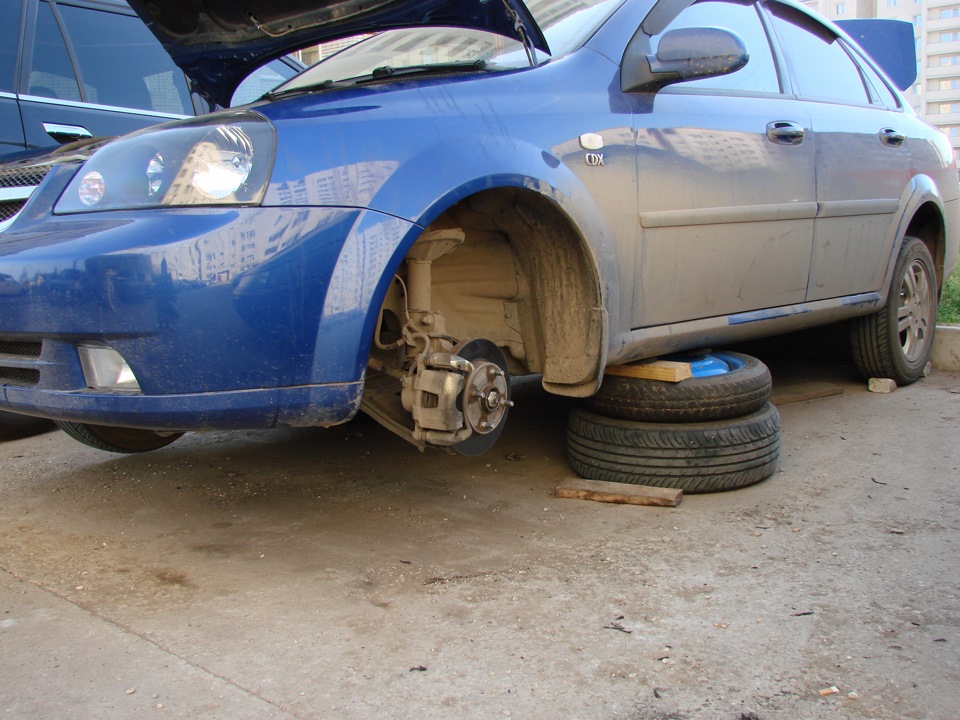 Сцепление часть № 2 — Chevrolet Lacetti Sedan, 1,8 л, 2007 года ...