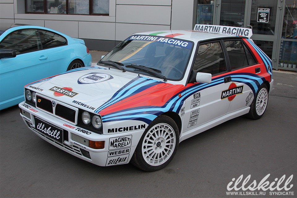 Lancia Delta HF Integrale "MARTINI Racing". — ILLSKILL на DRIVE2