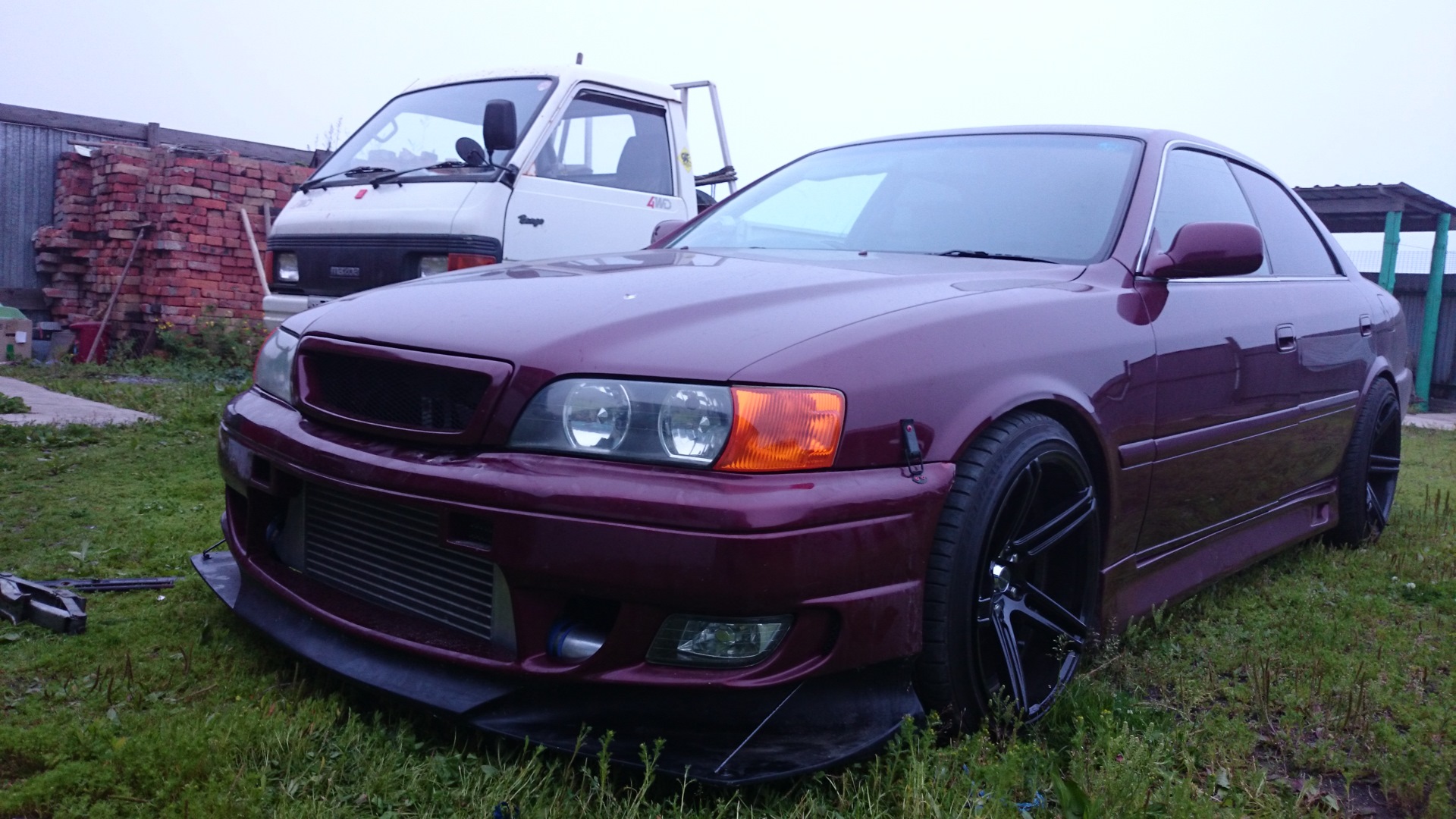 Toyota Chaser (100) 2.5 бензиновый 1998 | 1jzgte R154 "Red Hunter" на ...