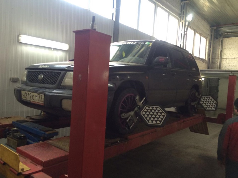 Замена рулевой рейки — Subaru Forester (SF), 2 л, 1999 года | своими ...