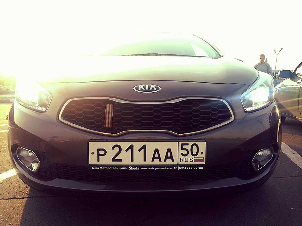 Light up… — KIA Ceed (2G), 1,6 л, 2013 года | электроника | DRIVE2
