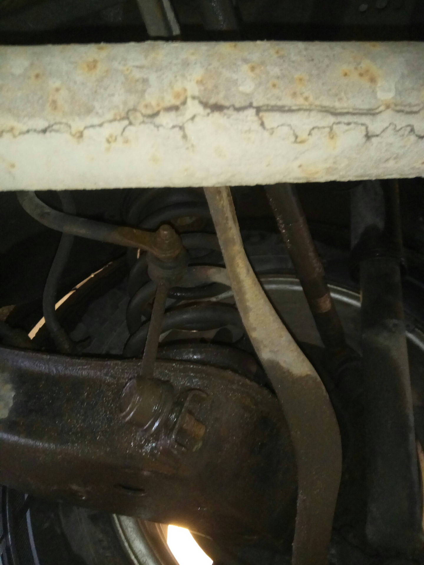 Замена стоек задних стабилизаторов — Hyundai Santa Fe (1G), 2,4 л, 2004 ...