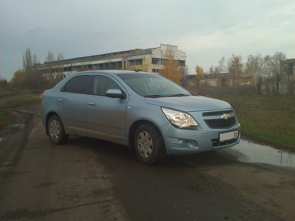 Полоска на лобовом стекле — Chevrolet Cobalt (2G), 2013 года | стайлинг ...
