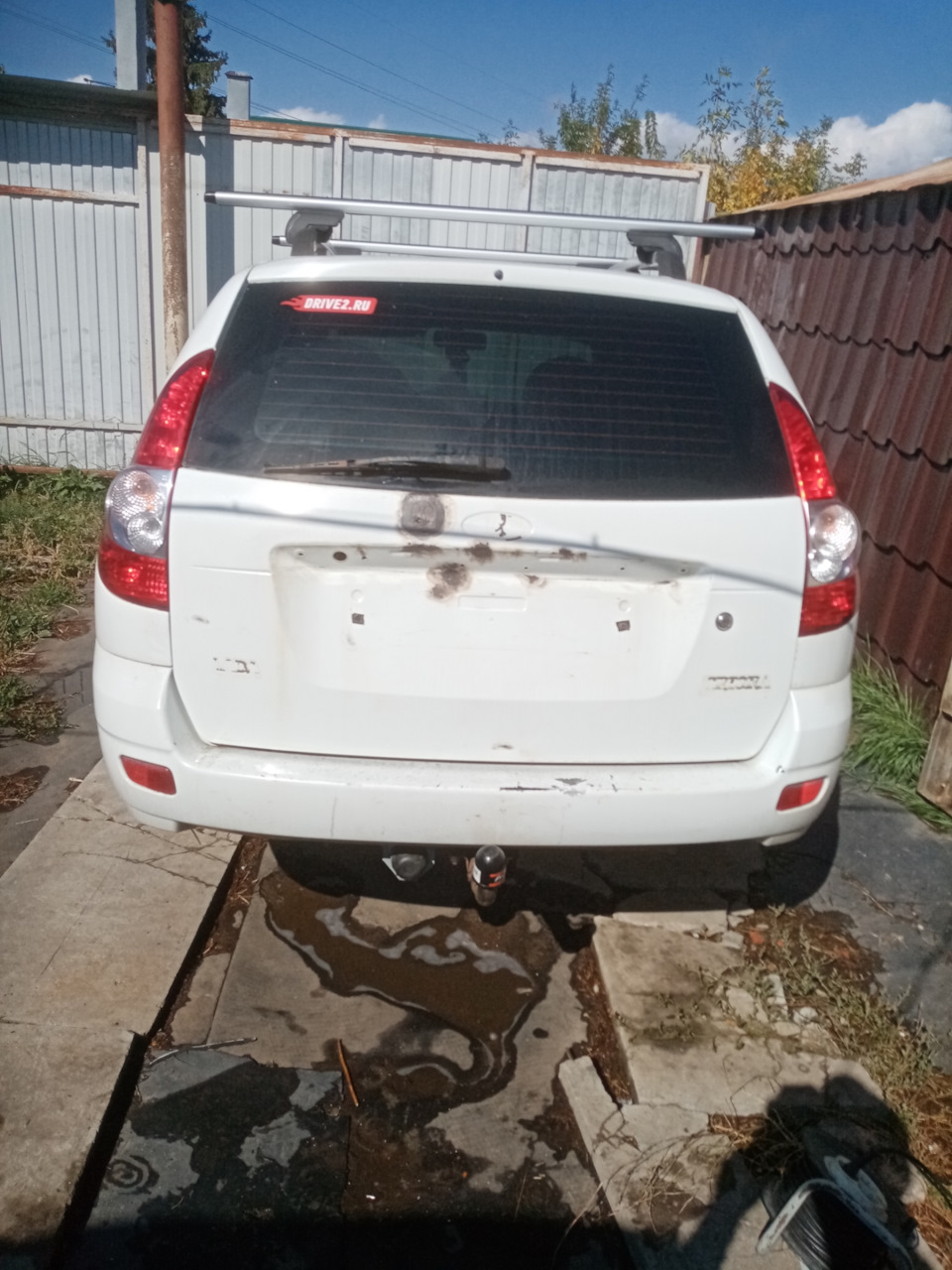 Ремонт крышки багажника — Lada Приора универсал, 1,6 л, 2010 года ...