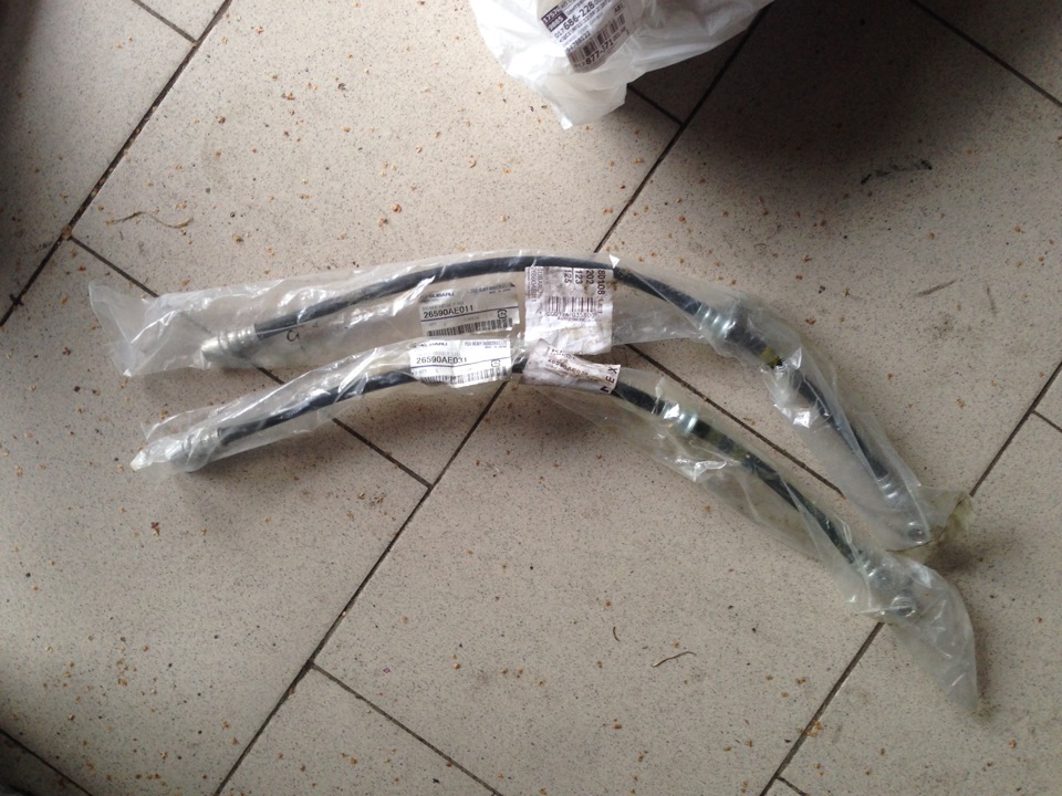 Ревизия тормозной системы — Subaru Impreza (GE/GH), 1,5 л, 2010 года ...