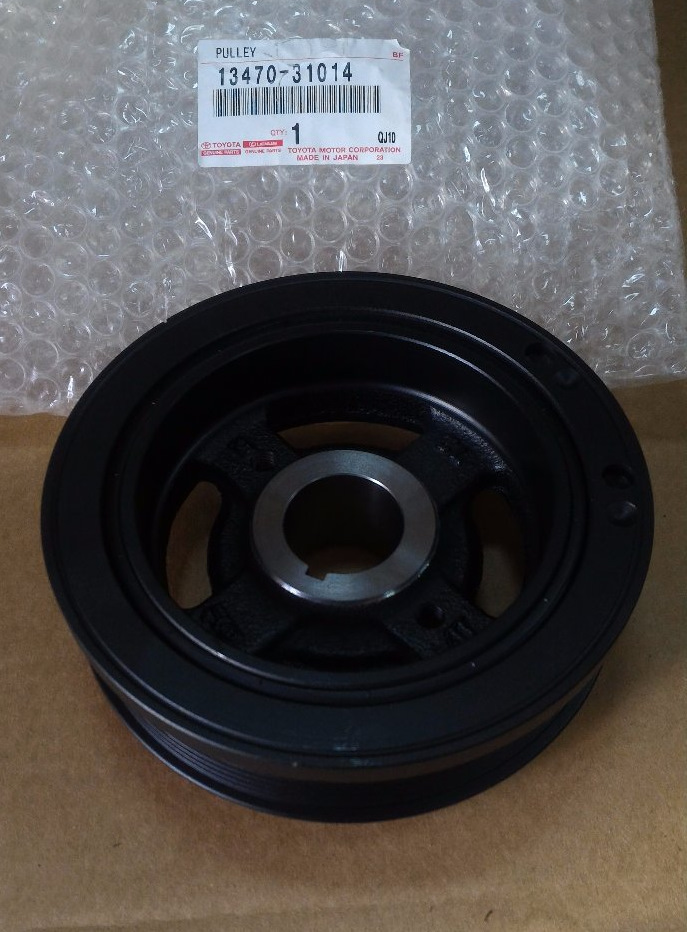 1347031014 ШКИВ КОЛЕНВАЛА 1GRFE TOYOTA LEXUS | Запчасти на DRIVE2