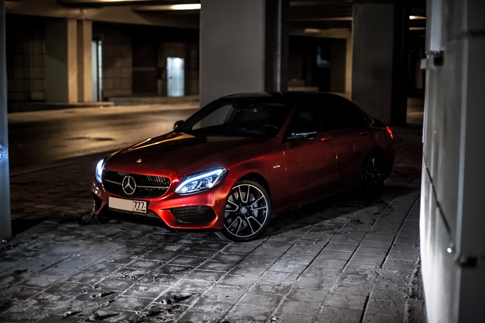 Фотосессия Mercedes C450 AMG DTM Edition — DRIVE2