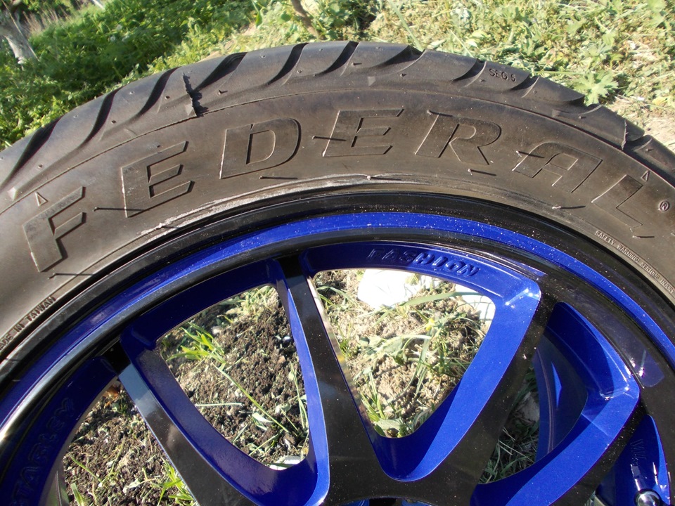 Federal rsr-595 205x45xr16 — Honda Civic Hatchback (4G), 1,5 л, 1990 ...