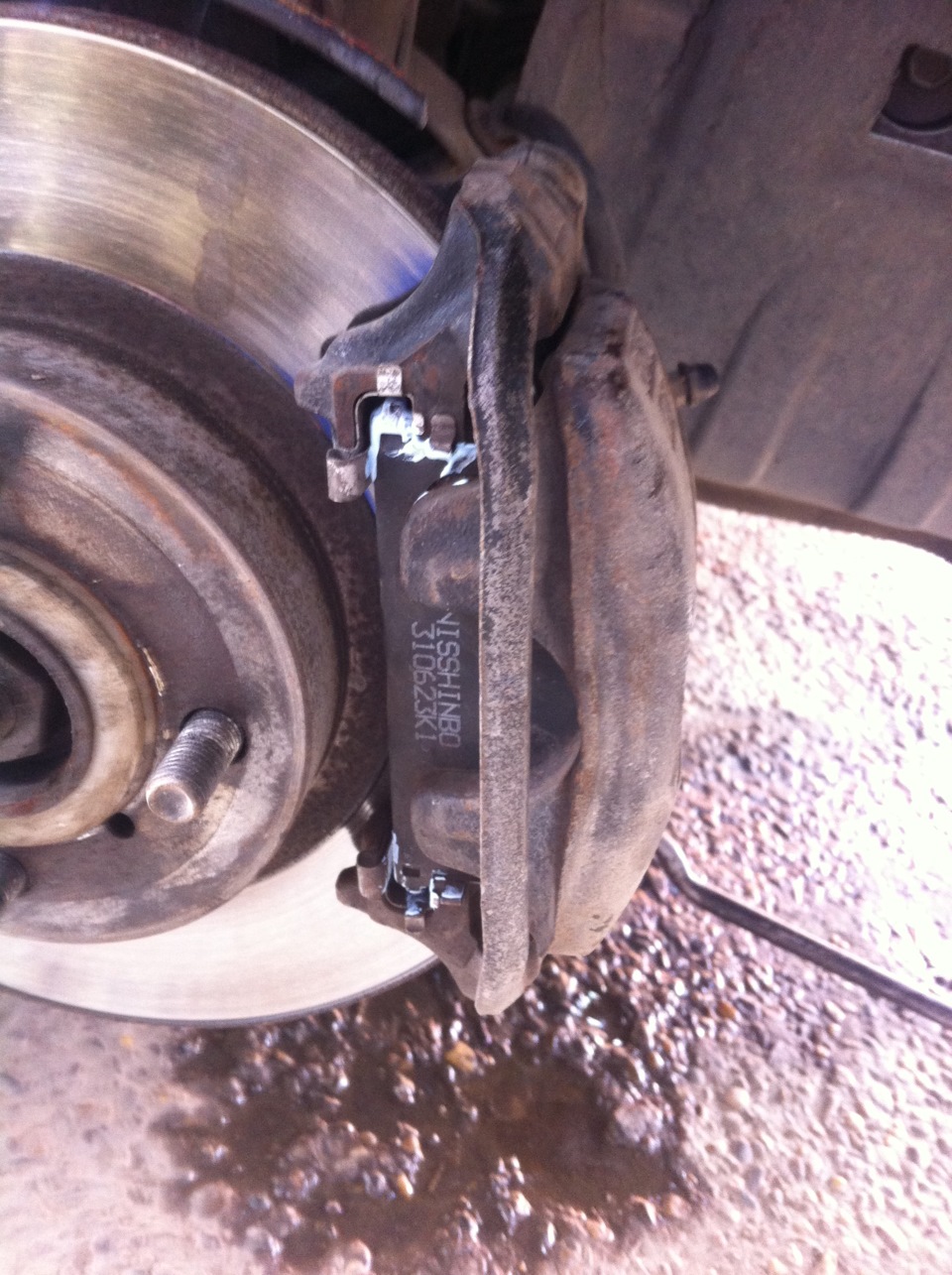 супорта — Toyota Corolla Ceres, 1,6 л, 1993 года | плановое ТО | DRIVE2