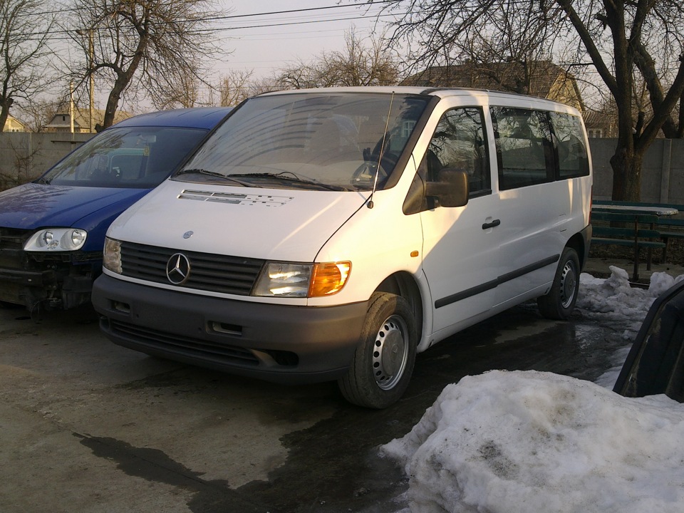 Старые фото… — Mercedes-Benz Vito (1G), 2,2 л, 2000 года | просто так ...