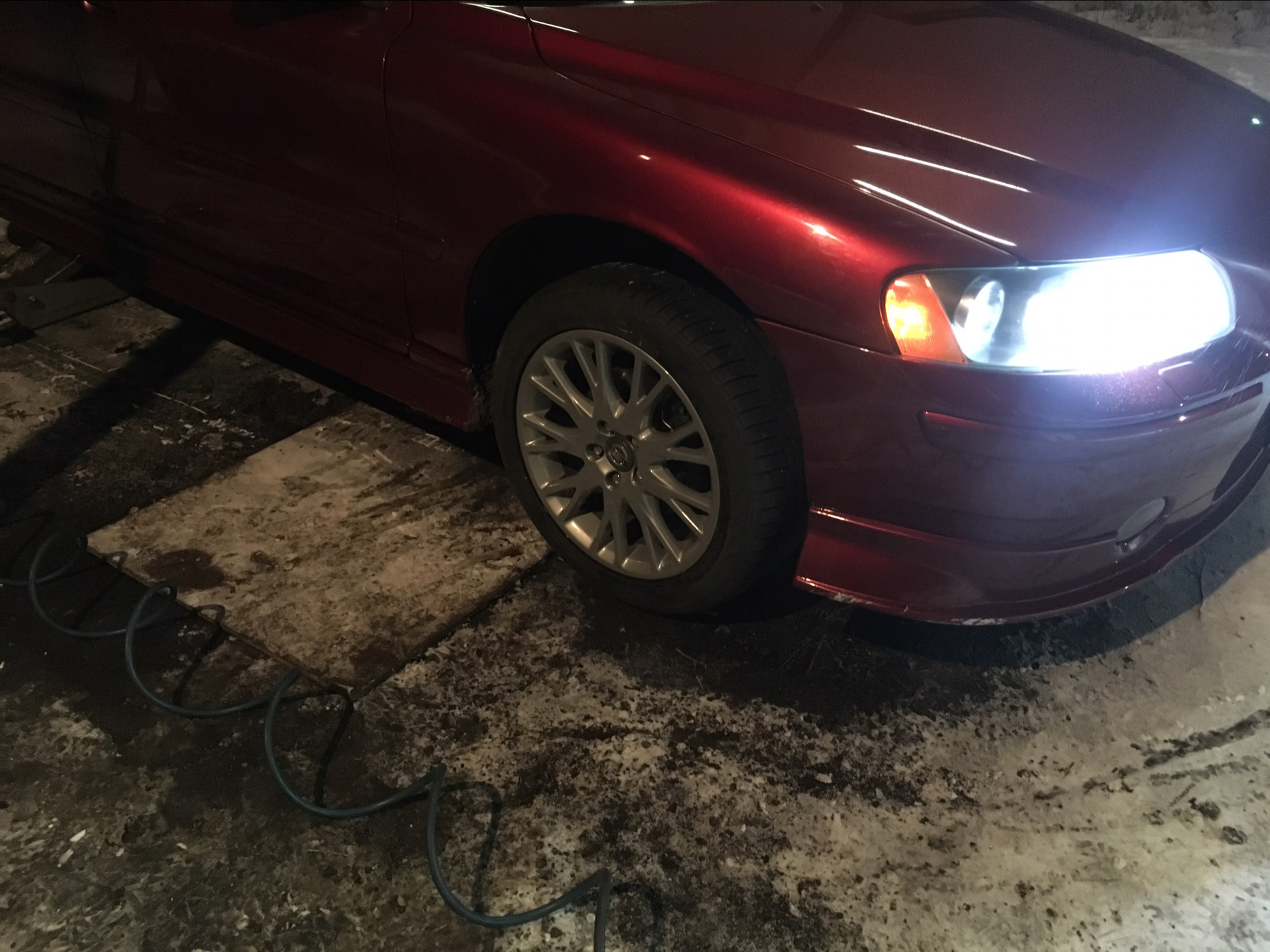 Зимний комплект Orpheus + Nokian hakkapeliita R — Volvo S60 (1G), 2,4 л ...