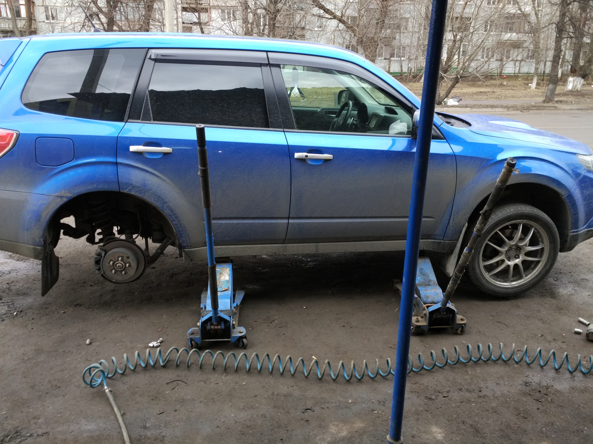 Вот оно не прошло и блин месяца ))) — Subaru Forester (SH), 2,5 л, 2013 ...