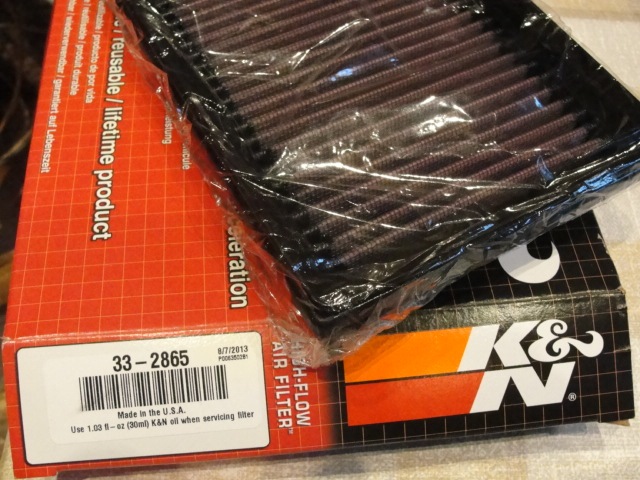 Купил Фильтр нулевик K&N в штатный короб — Volkswagen Passat CC, 1,8 л ...