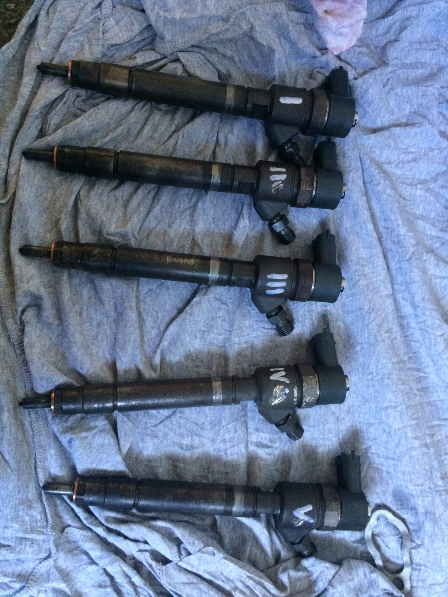 Проверка форсунок. — Volvo XC70 III, 2,4 л, 2008 года | визит на сервис ...