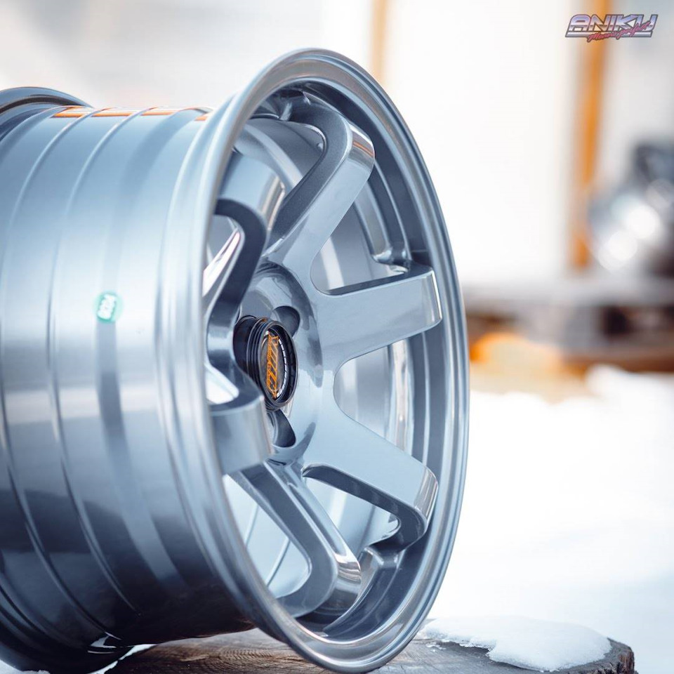 Литые диски rays 7Jx15 ET30 4x100 на Lada 21054, Lada 2113, Honda Civic ...