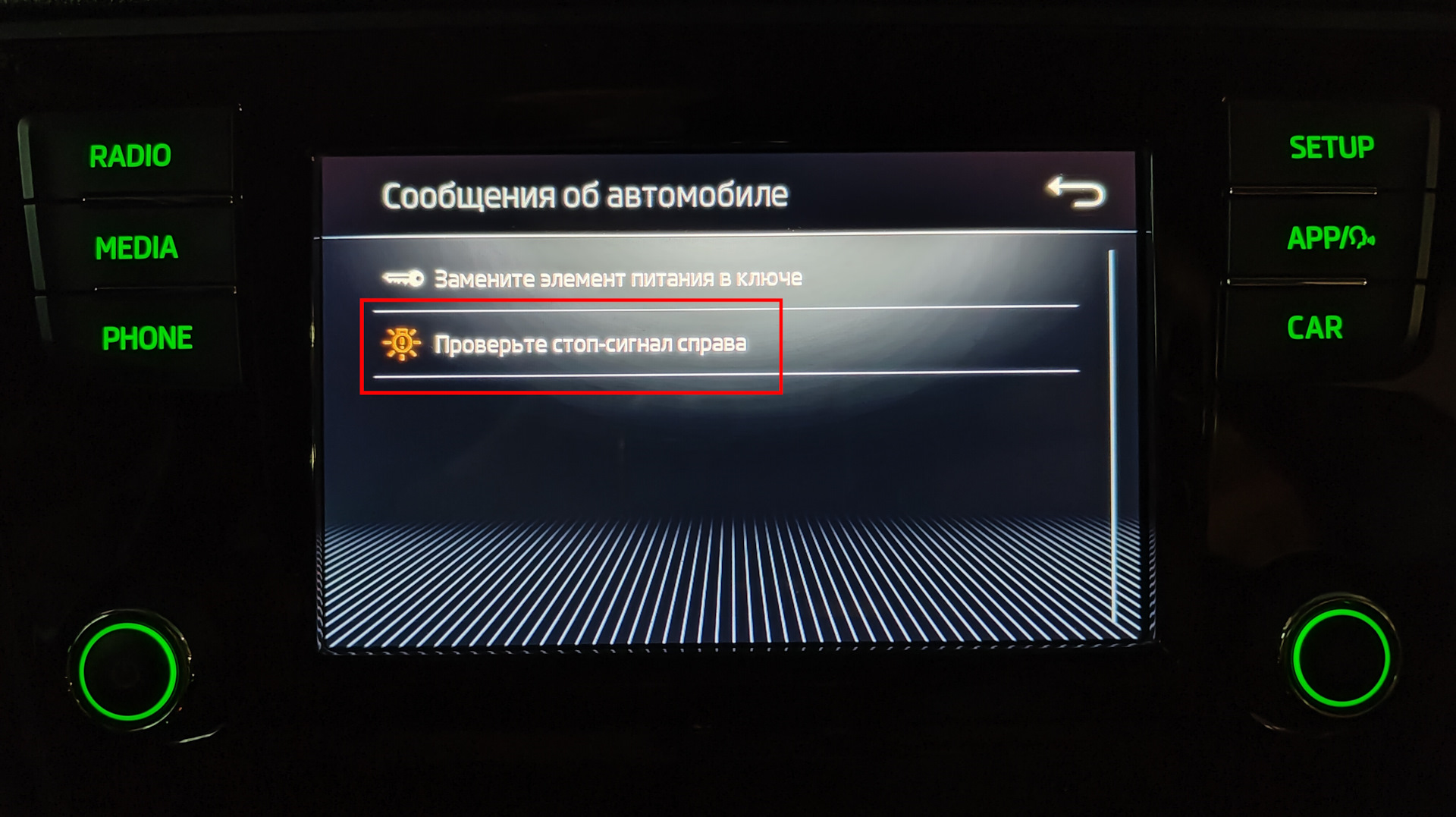 Артикул лампы стоп-сигнала в фонаре со светодиодными ДХО — Skoda Rapid ...