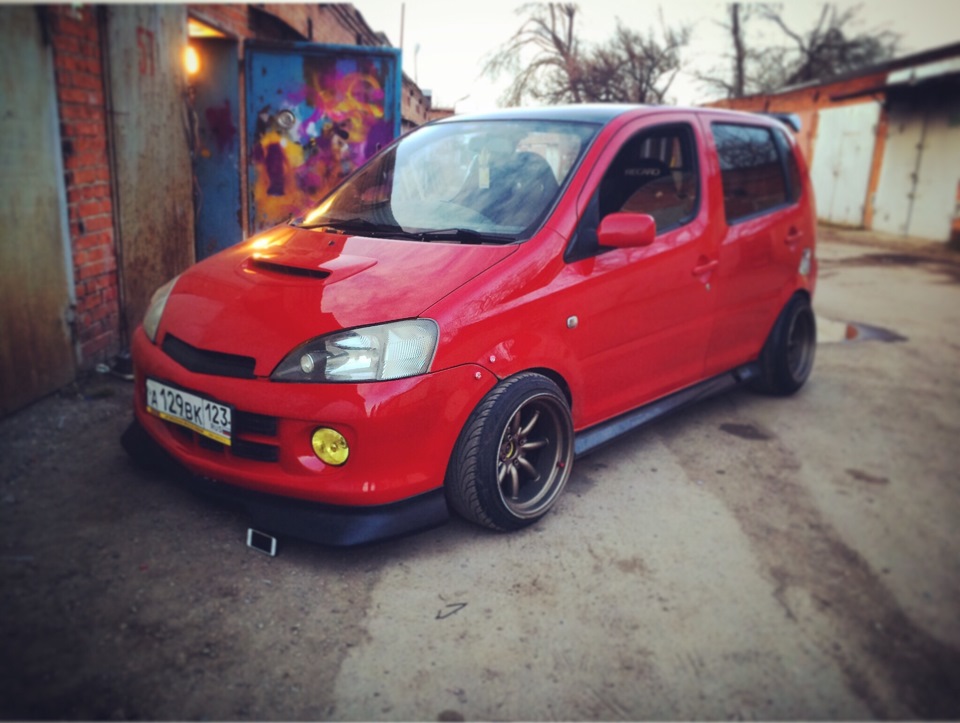 Дело движется к финалу… — Daihatsu Yrv, 1,3 л, 2000 года | стайлинг ...