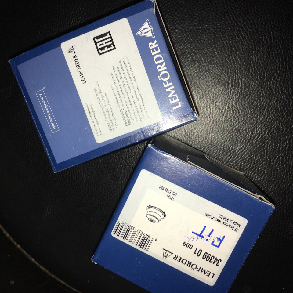 3439901 Ремкомплект, опора стойки амортизатора LEMFORDER | Запчасти на ...