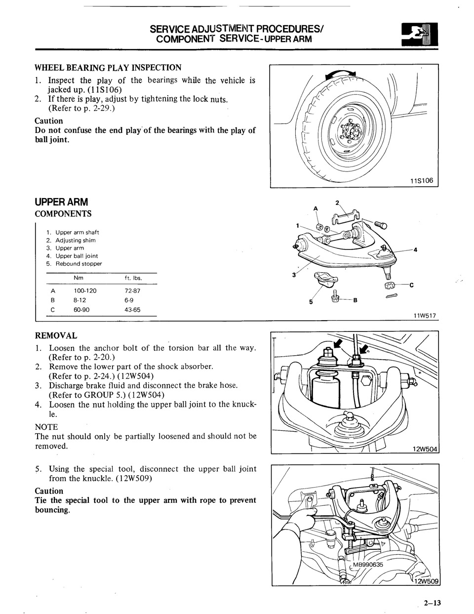 Передняя подвеска первой паджеры.№1 — Mitsubishi Pajero (1G), 2,5 л ...