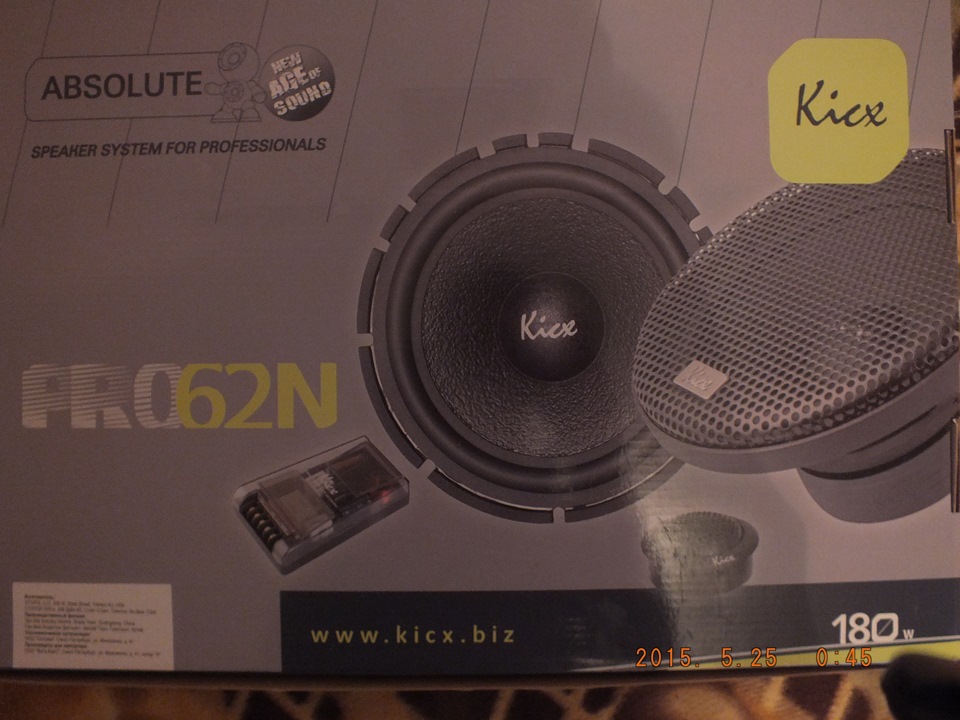 Акустика на фронт Kicx PRO 62N — ГАЗ 2410, 2,4 л, 1988 года | автозвук | DRIVE2