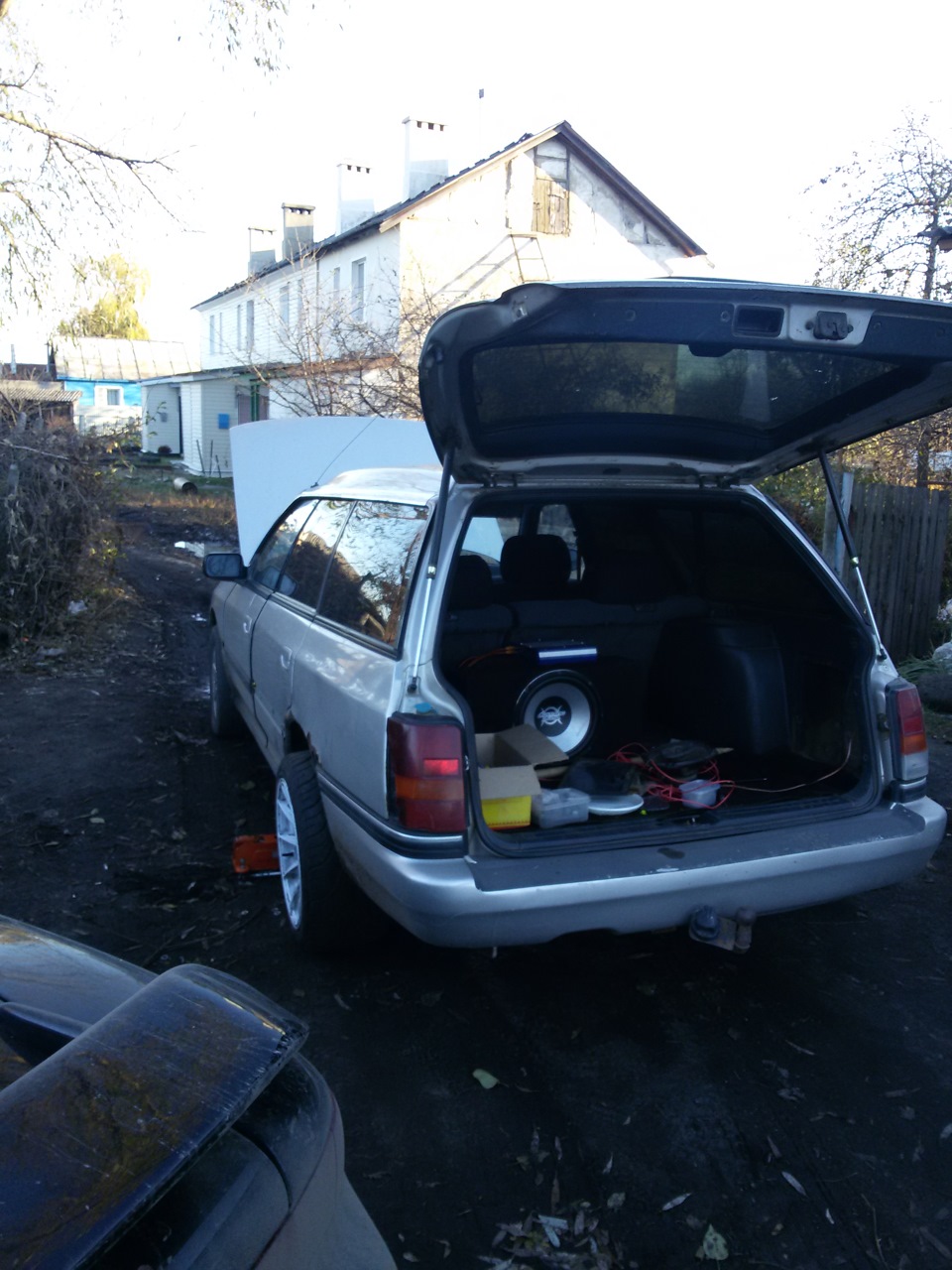 Вид имеем. Из жизни [1] — Subaru Legacy (BC/BJ/BF), 1,8 л, 1990 года ...