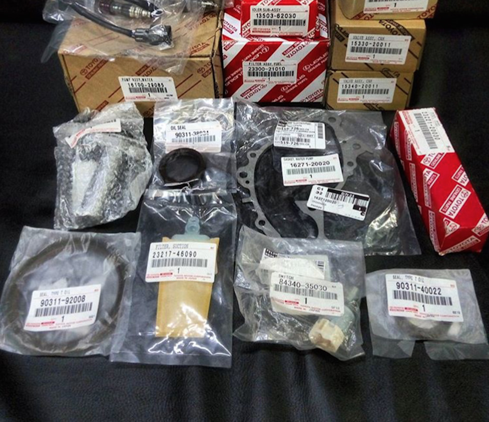 Большое ТО — Lexus RX (1G), 3 л, 2002 года | запчасти | DRIVE2