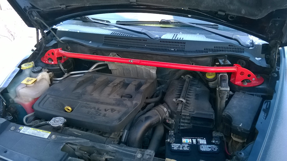 #82. Холодный январь 2017. — Dodge Caliber, 1,8 л, 2008 года ...