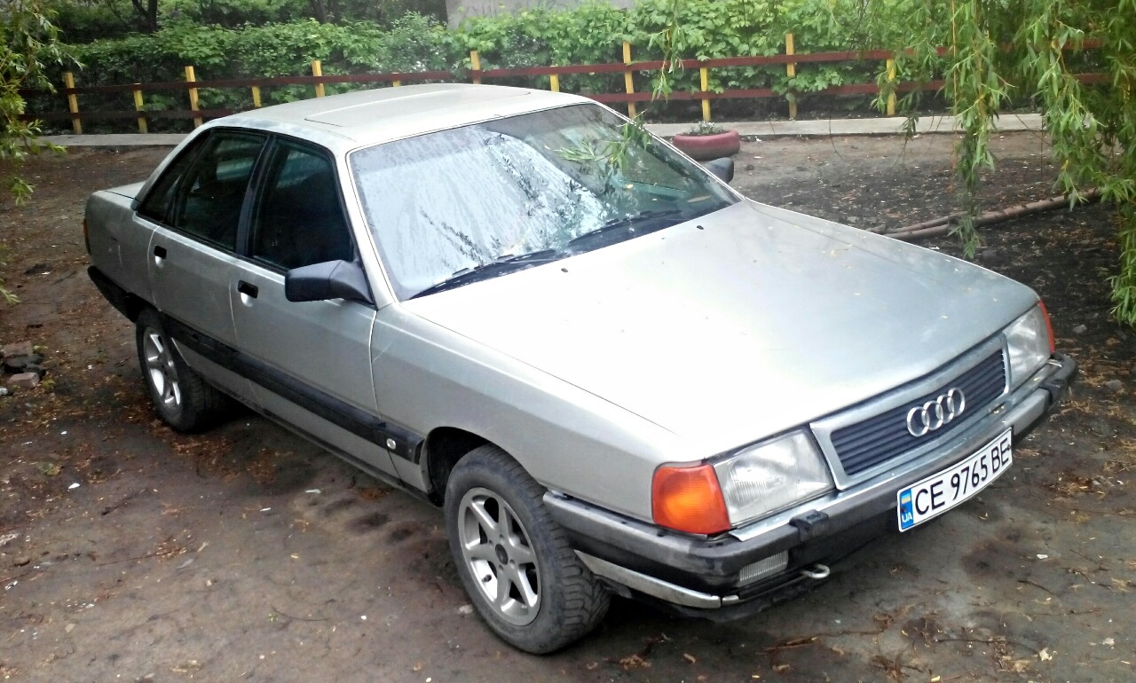 Знакомьтесь "Серая Акула" — ЛЮБИМИЦА моей семьи. — Audi 100 (C3), 1,8 л ...