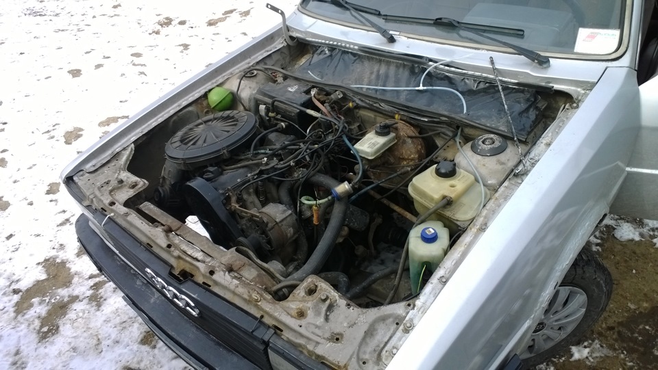 Тросик капота — Audi 80 (B2), 1,8 л, 1984 года | запчасти | DRIVE2