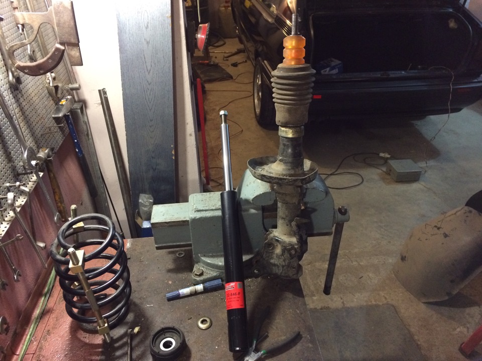 Boge turbo в подвеску. — Audi Coupe (81/85), 2,2 л, 1990 года | тюнинг ...