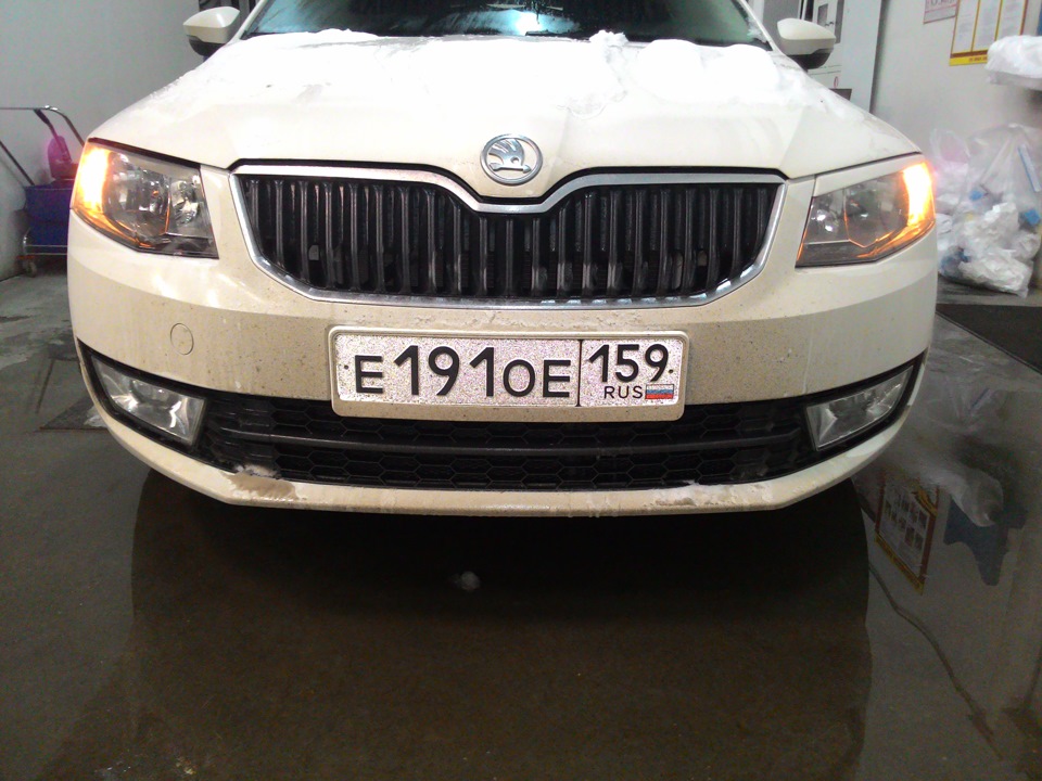 Однобровый+аксессуары — Skoda Octavia A7 Mk3, 1,4 л, 2013 года ...
