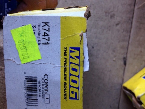 K7471 Сайлентблок подвески MOOG | Запчасти на DRIVE2