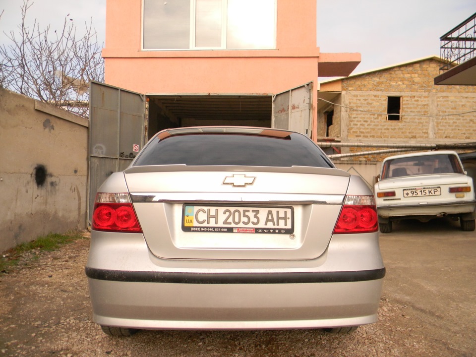 Новый лип от R&K — Chevrolet Aveo 5-door (1G), 1,5 л, 2005 года ...